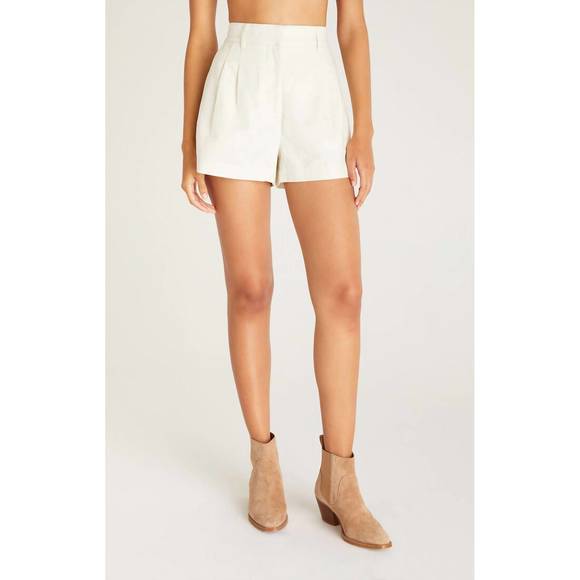 Z Supply | Shorts | New Z Supply Lucy Short In Ecru | Poshmark